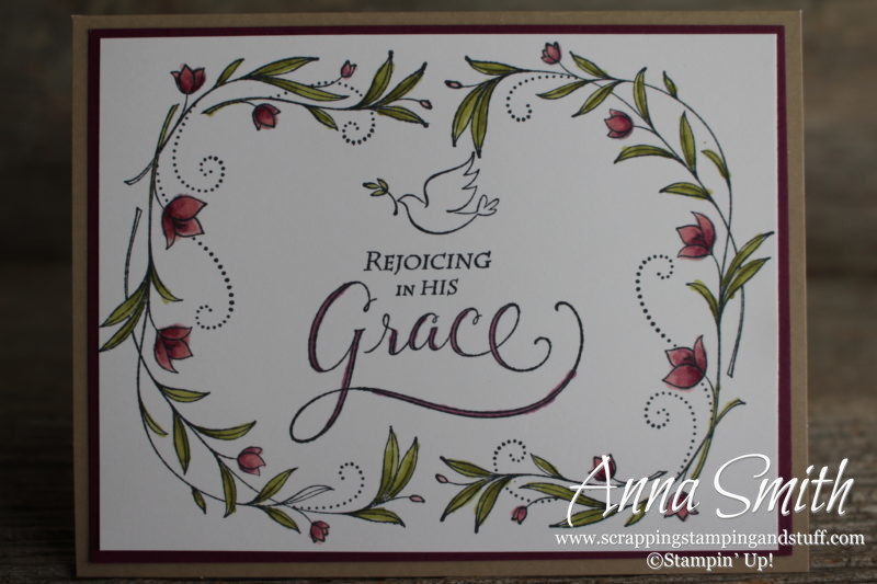Religious Card Idea Featuring Stampin' Up! His Grace
