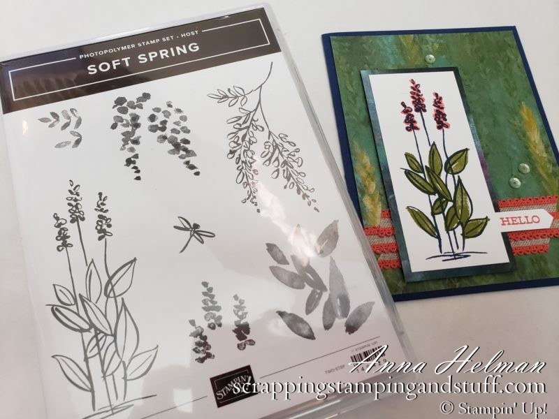 Giveaway Week Begins with Stampin Up Soft Spring Stamp Set
