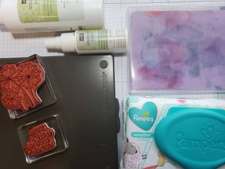Cardmaking 101 Lesson 8: How to Clean Stamps