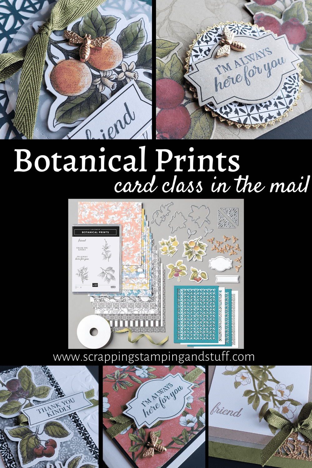 Stampin Up Botanical Prints Class Available!