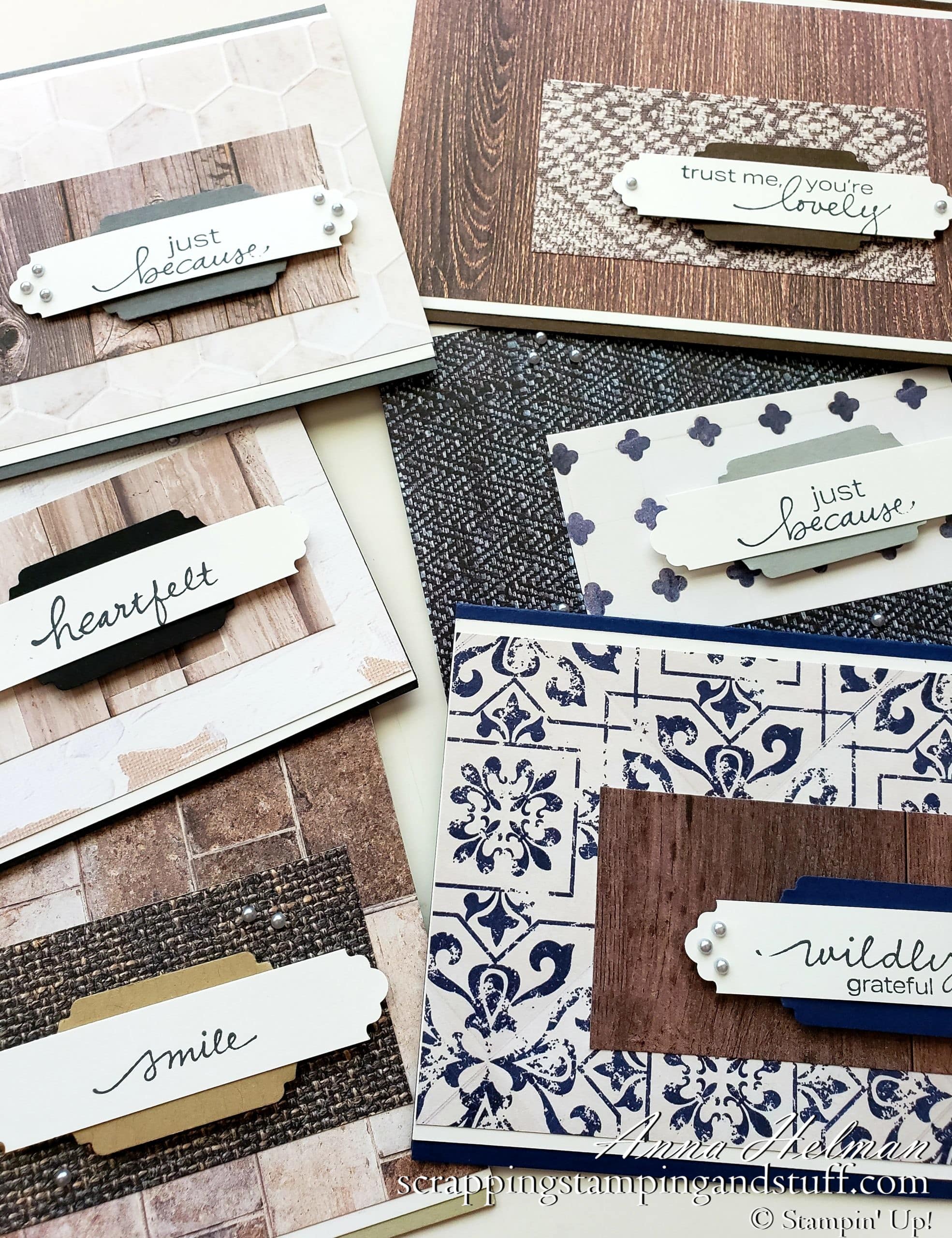Natural Textures Cards
