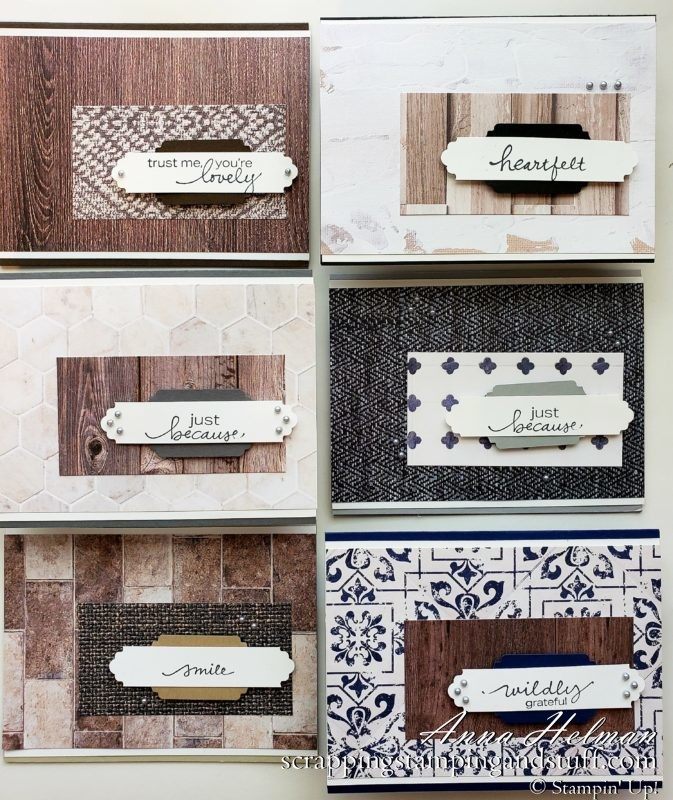 Natural Textures Cards