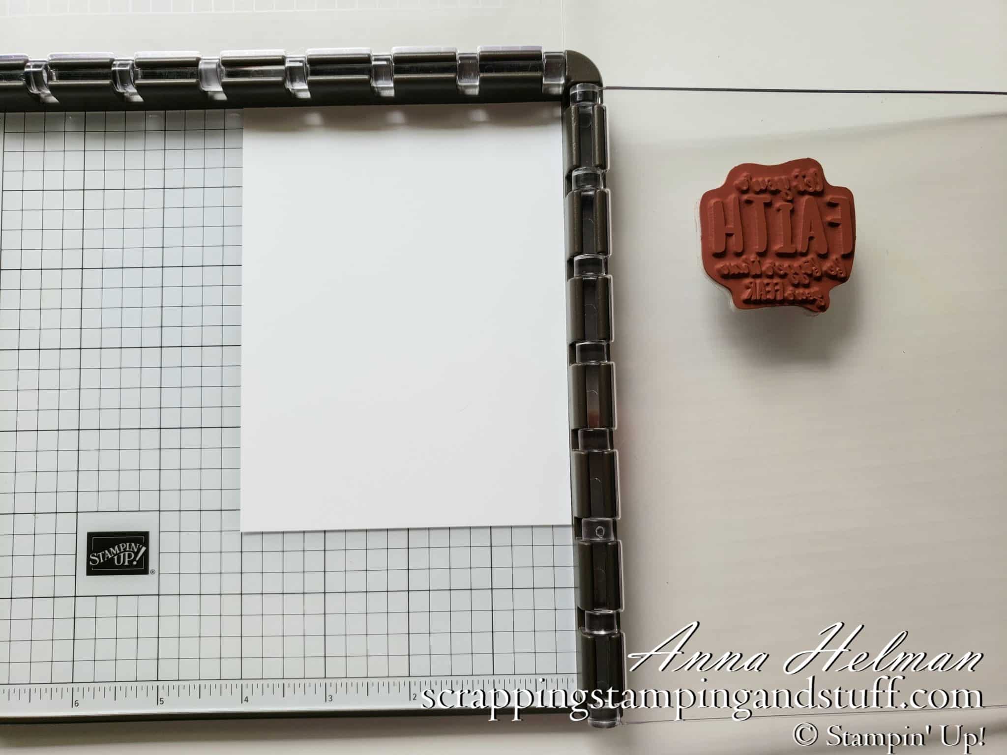 The Stamparatus Stamp Positioning Tool