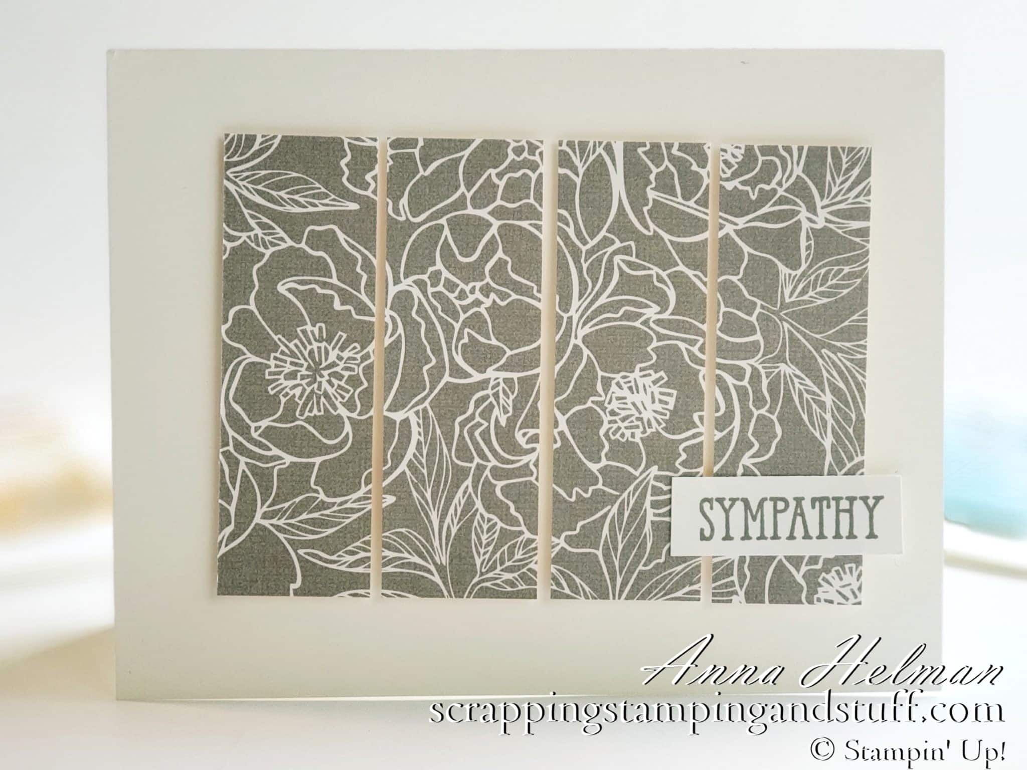 Simple Stamping Panel Card Ideas