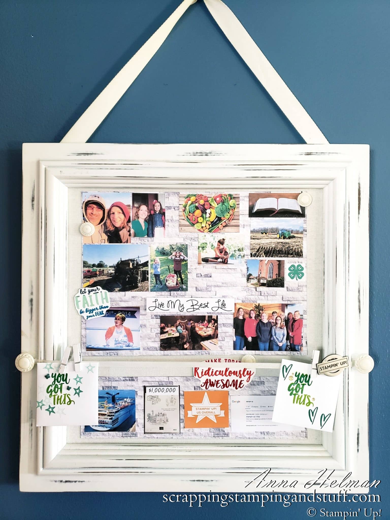 How To Create A Vision Board - OSAT Blog Hop