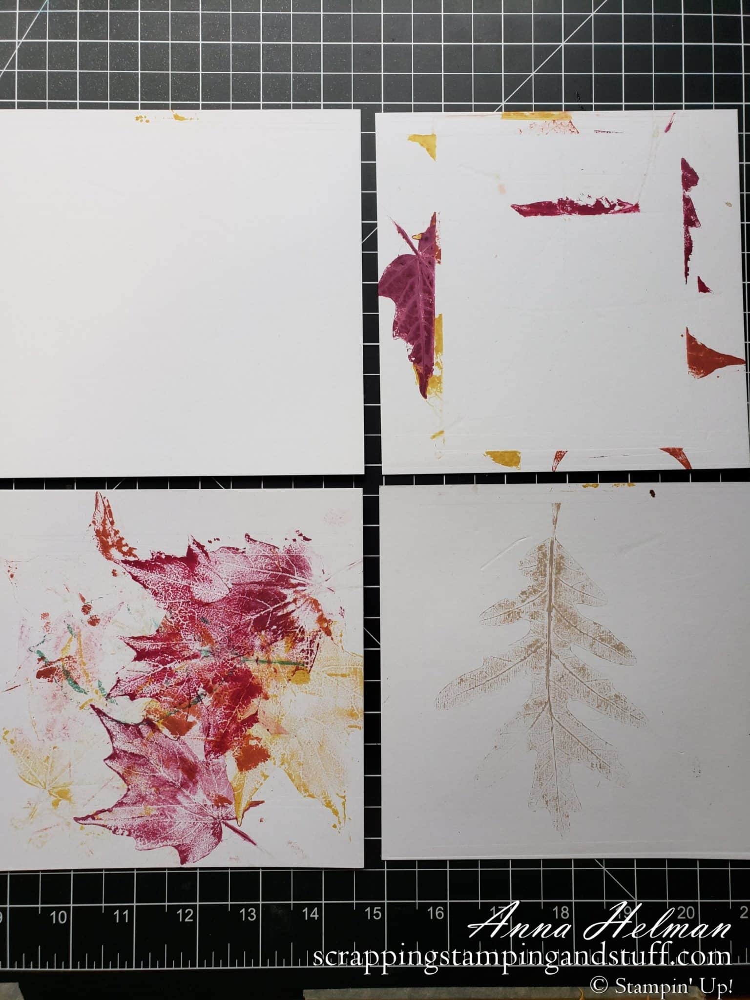 This Leaf Stamping Technique Is A Must-Try For Fall Cards