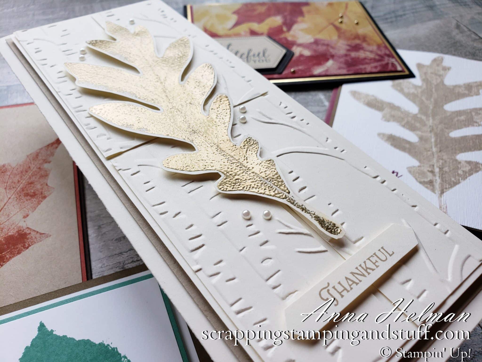 This Leaf Stamping Technique Is A Must-Try For Fall Cards