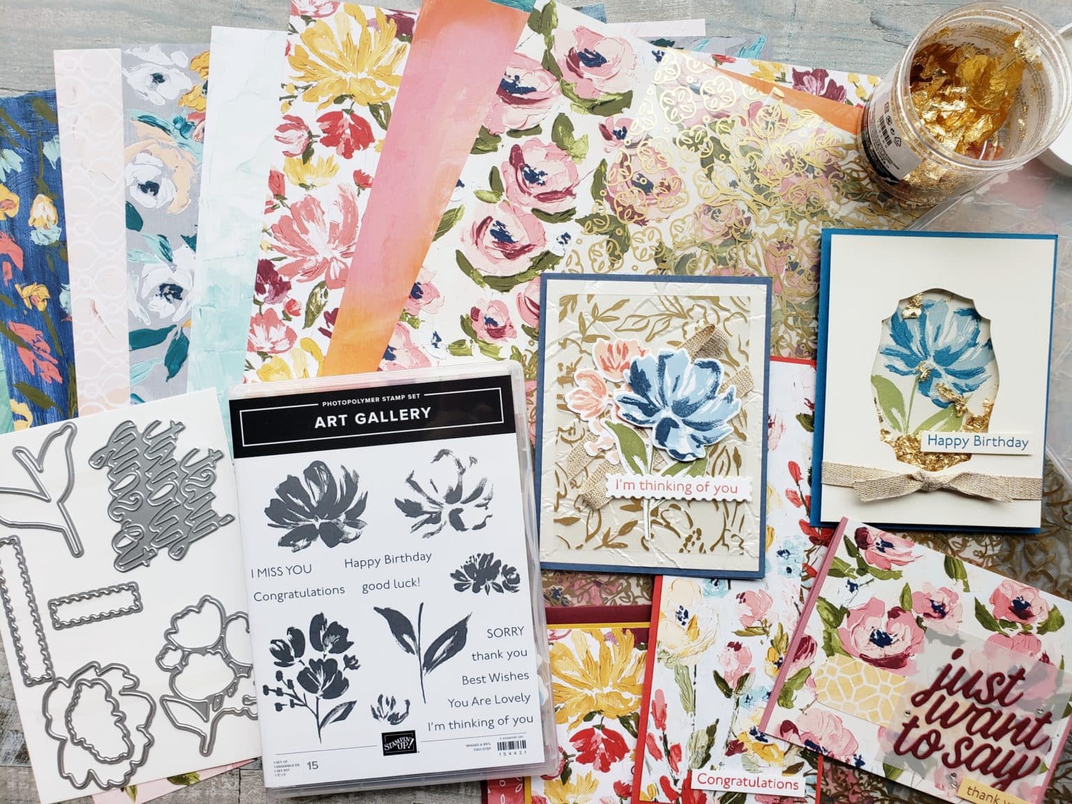 Stampin Up Art Gallery - Welcoming This Gorgeous Product Suite