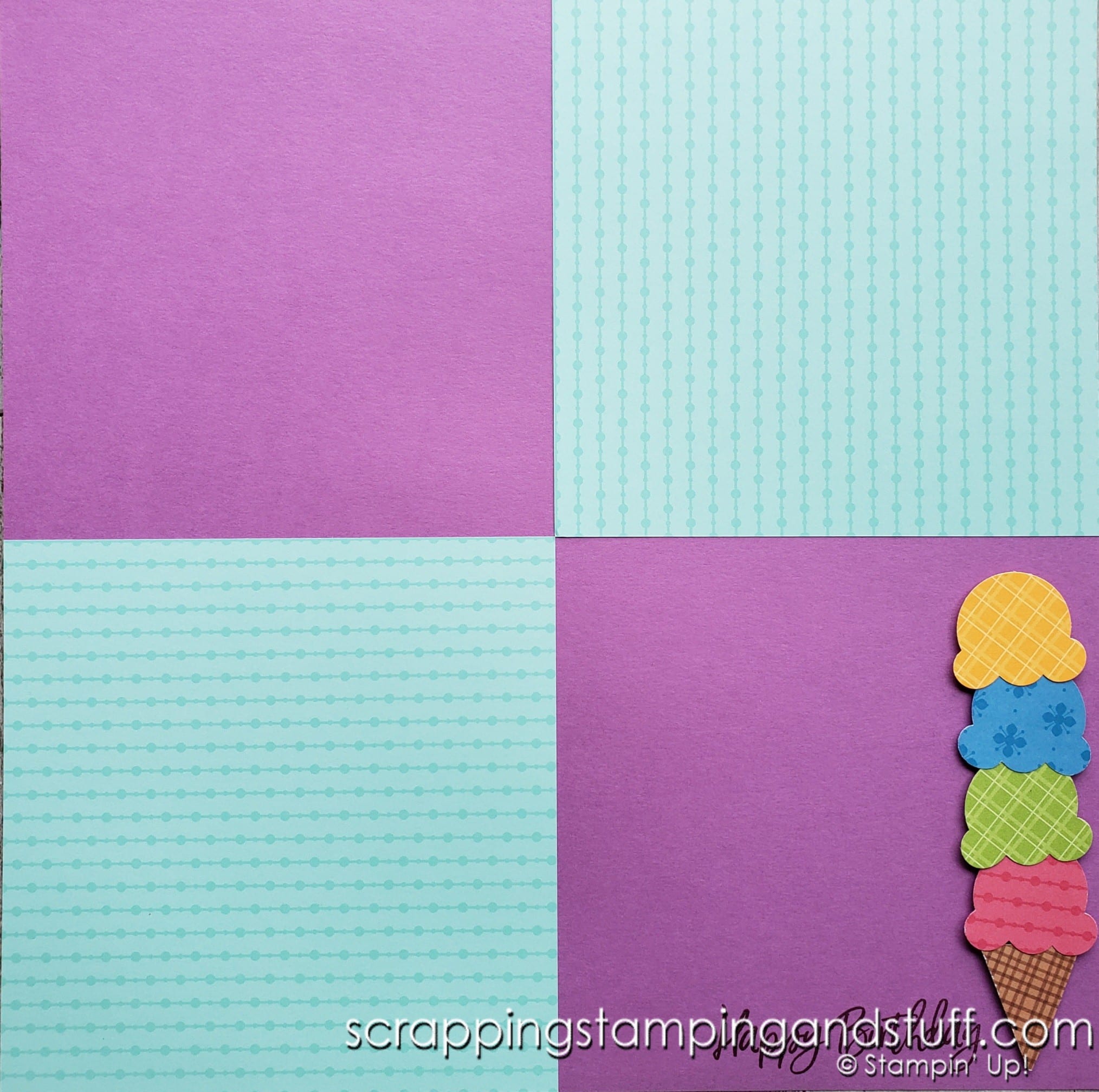 How To Use 6"x6" Paper For Scrapbooking