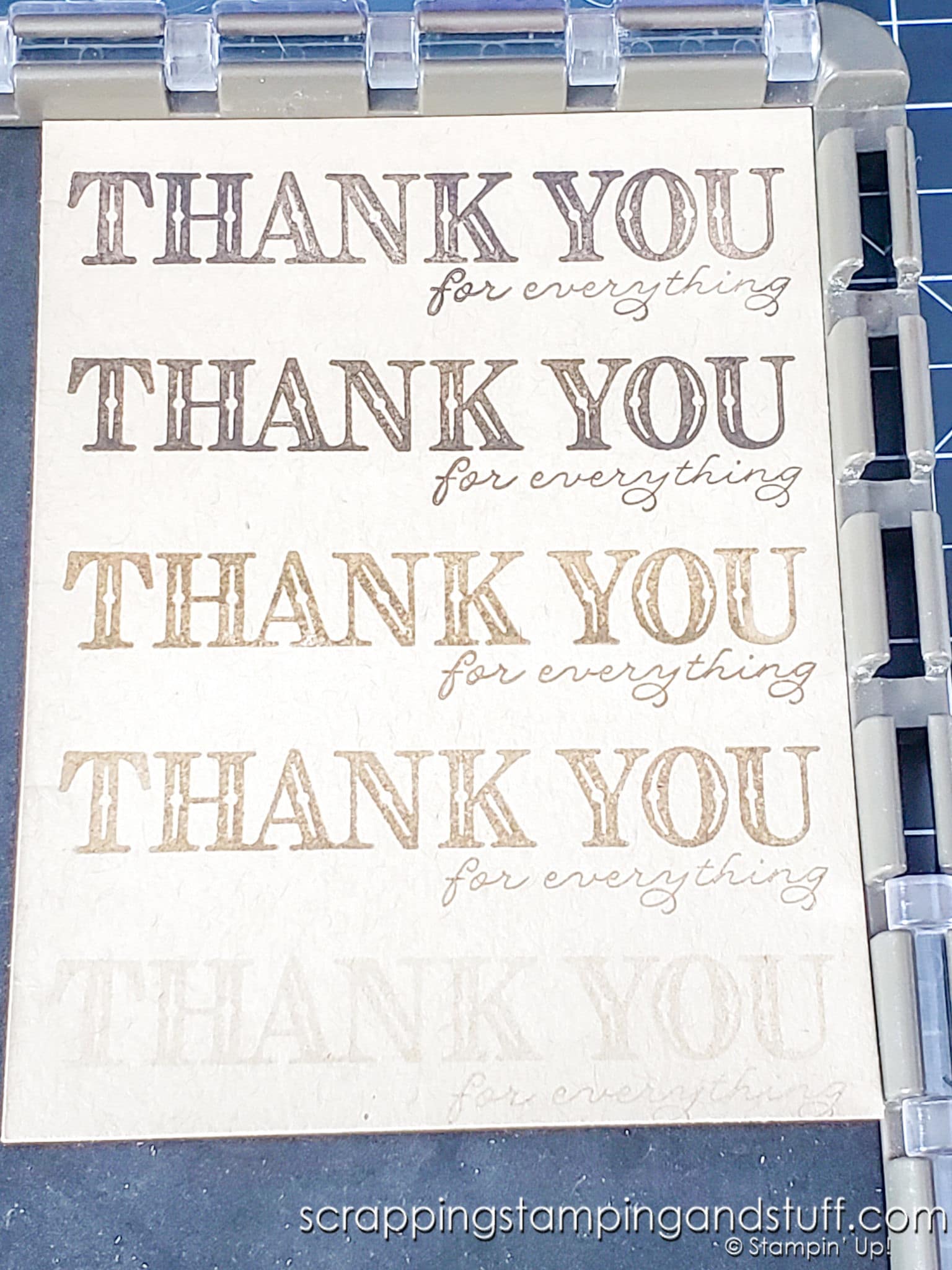 Step Stamping Stamparatus Technique