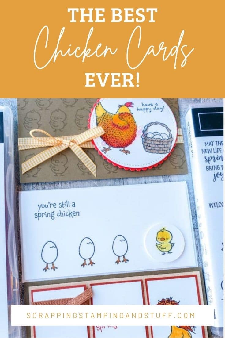 Make Cute Chicken Cards with the Hey Chick & Springtime Joy Stamp Sets