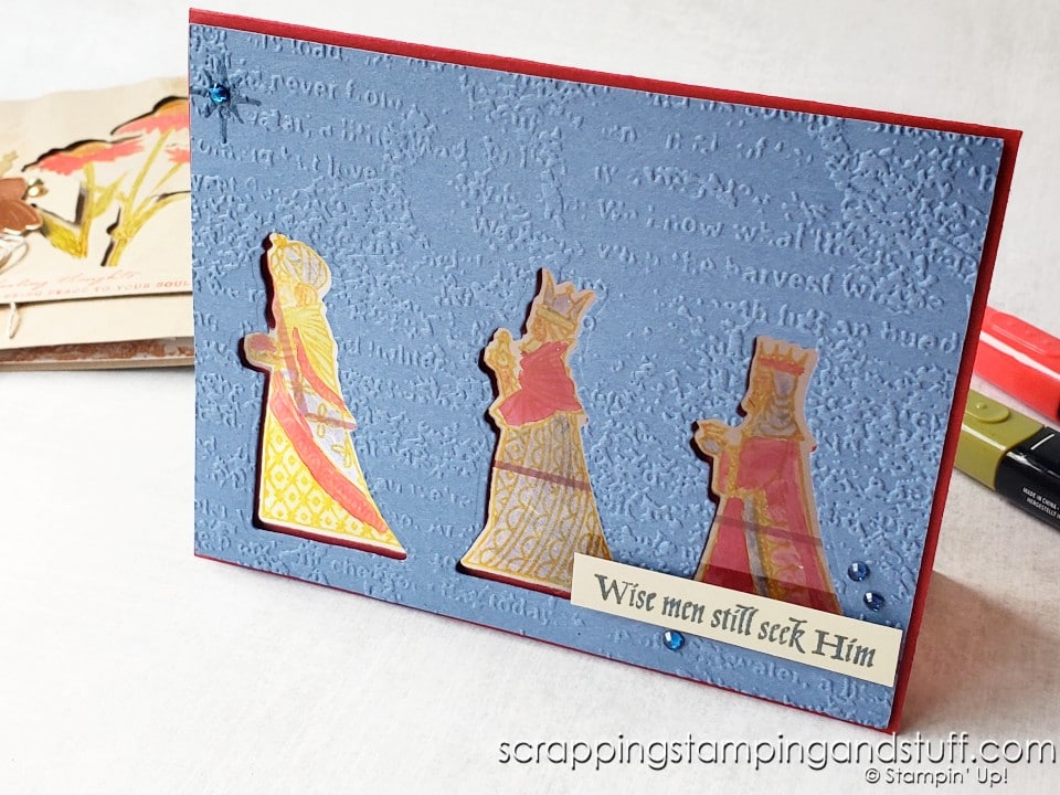 Stained Glass Cards - A Beautiful Technique For Your Stamp & Die Sets