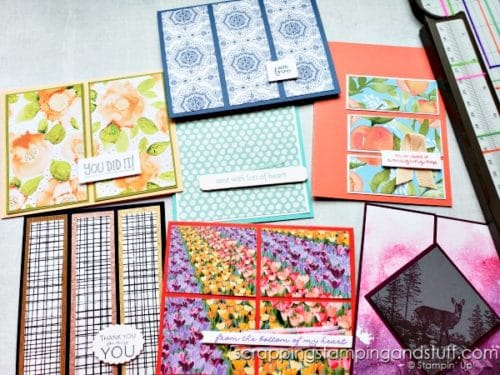 Use Your Paper Stash With Panel Cards!