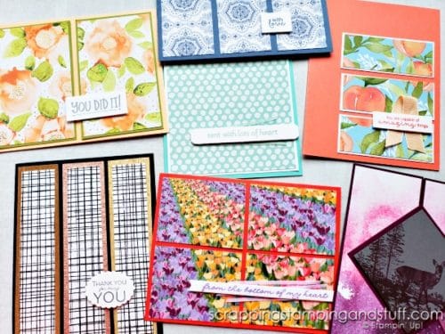 Use Your Paper Stash With Panel Cards!