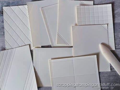 Scoring & Stampin Up Shepherd's Care