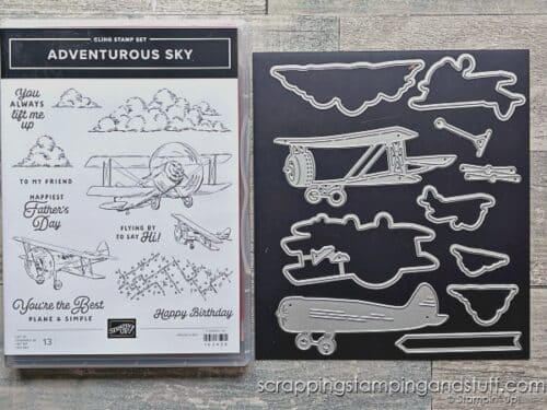 Stampin Up Adventurous Sky & 3 Recipes For Quick Cards