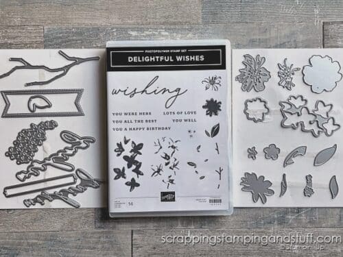 Stampin Up Delightful Wishes & Using Layers On Cards