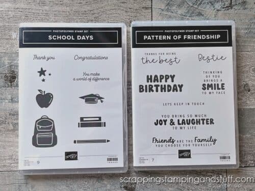 My Favorite School Stamp Set!