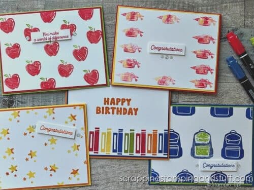 My Favorite School Stamp Set!