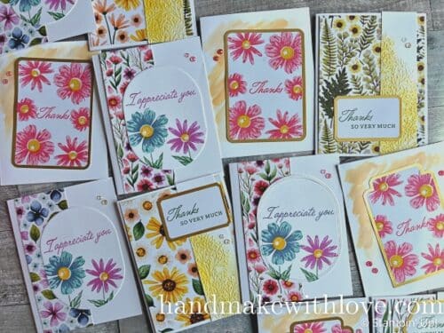 Stampin Up Impressions Abloom & Quick Cards!